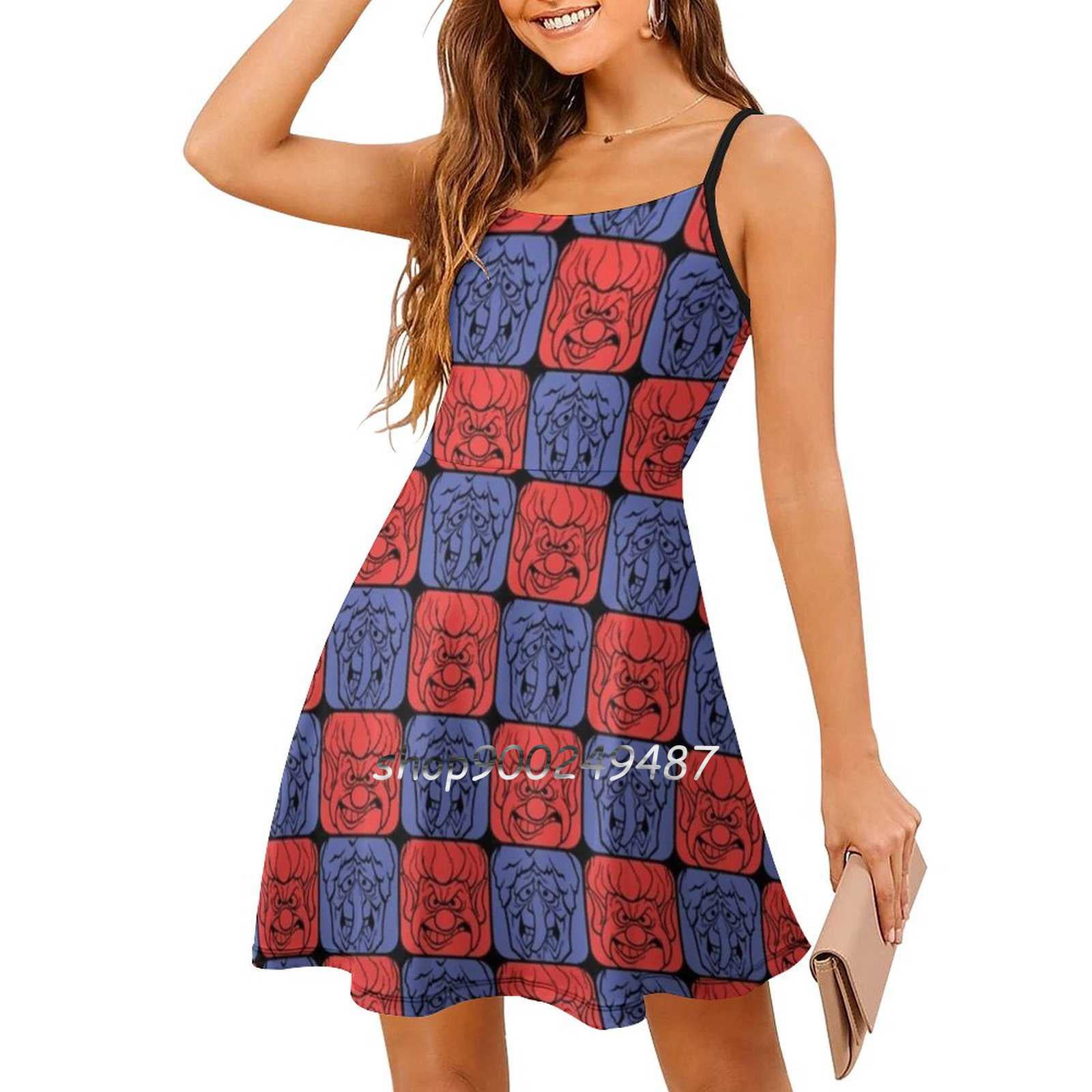 Burn! Sweetheart Knot Flared Dress Fashion Design Large Size Loose ...