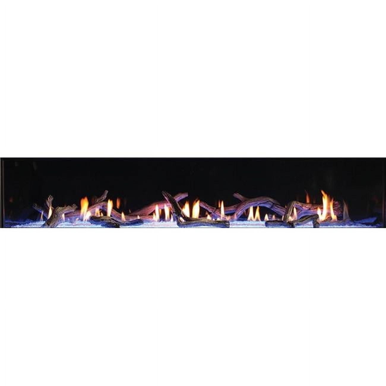 Burncrete Driftwood Log Set for Boulevard 72 in. Direct Vent Linear ...