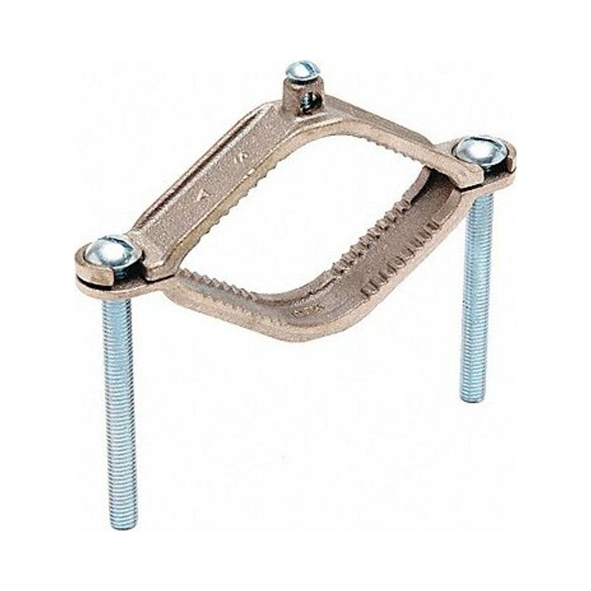 Burndy C-8 Cast Bronze Ground Clamp, 1.25" Width, 8.34" Length, 4.29 ...