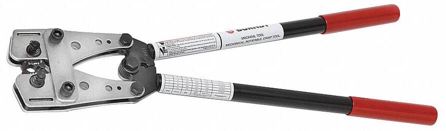 Burndy Crimper,8 to 4/0 AWG,26" L MRC840AL - Walmart.com