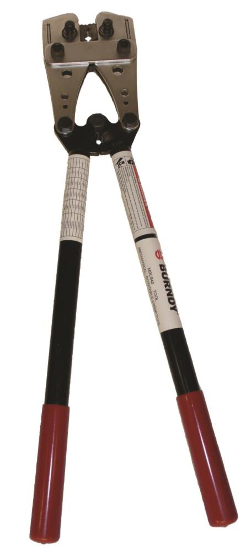 Burndy Crimper,8 to 4/0 AWG,26" L MRC840 - Walmart.com
