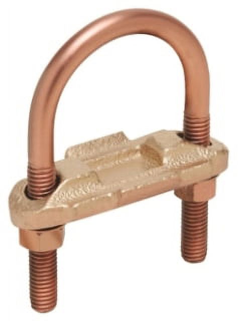 Burndy GP654CG1, Mechanical Grounding Clamp Conn, 8Sol-4 Str, 1-2 Cond ...