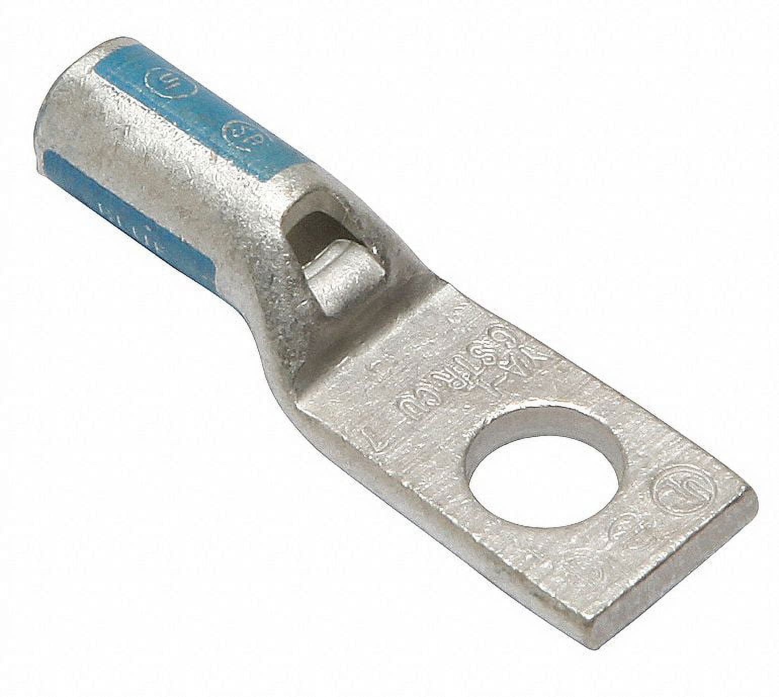 Burndy OneHoleLugCmprsnConn,STD,Blue,374/7 YA6CLBOX - Walmart.com