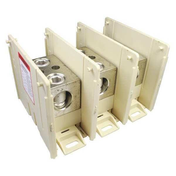 Burndy Power Distr Block,Al/Cu,600V AC/DC BDBMCS3U3 - Walmart Business ...