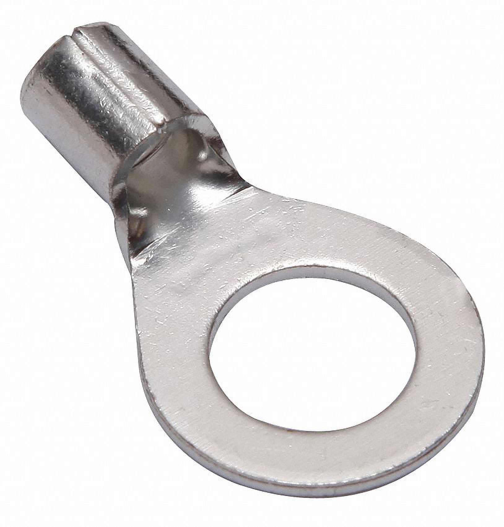 Burndy Ring Terminal,Bare,8 AWG,8 AWG,PK10 YAD8CM10E38 - Walmart.com