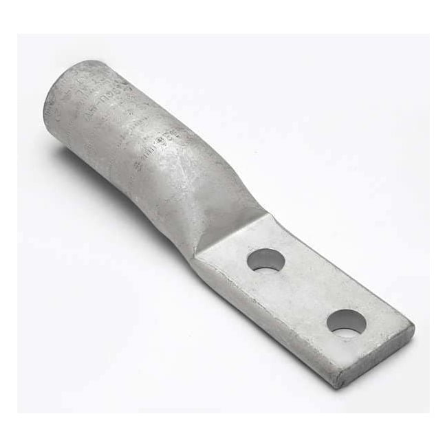 Burndy YA39A5 Hylug Uninsulated Compression Terminal, 2 Holes, 700/750 ...
