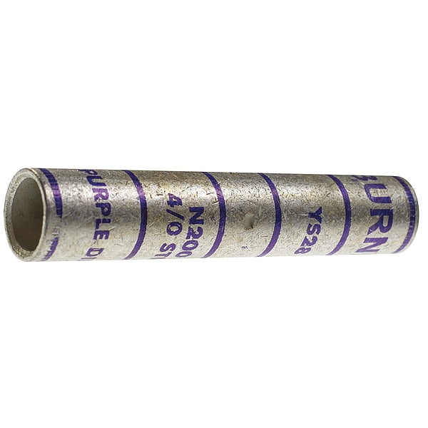 Burndy Long-Barrel Splice,4/0 AWG Wire Gauge YS28 - Walmart.com