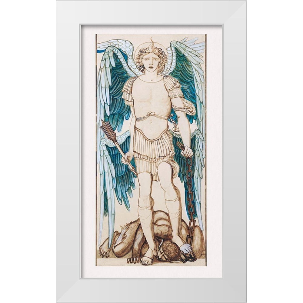 Burne–Jones, Edward 10x14 White Modern Wood Framed Museum Art Print ...