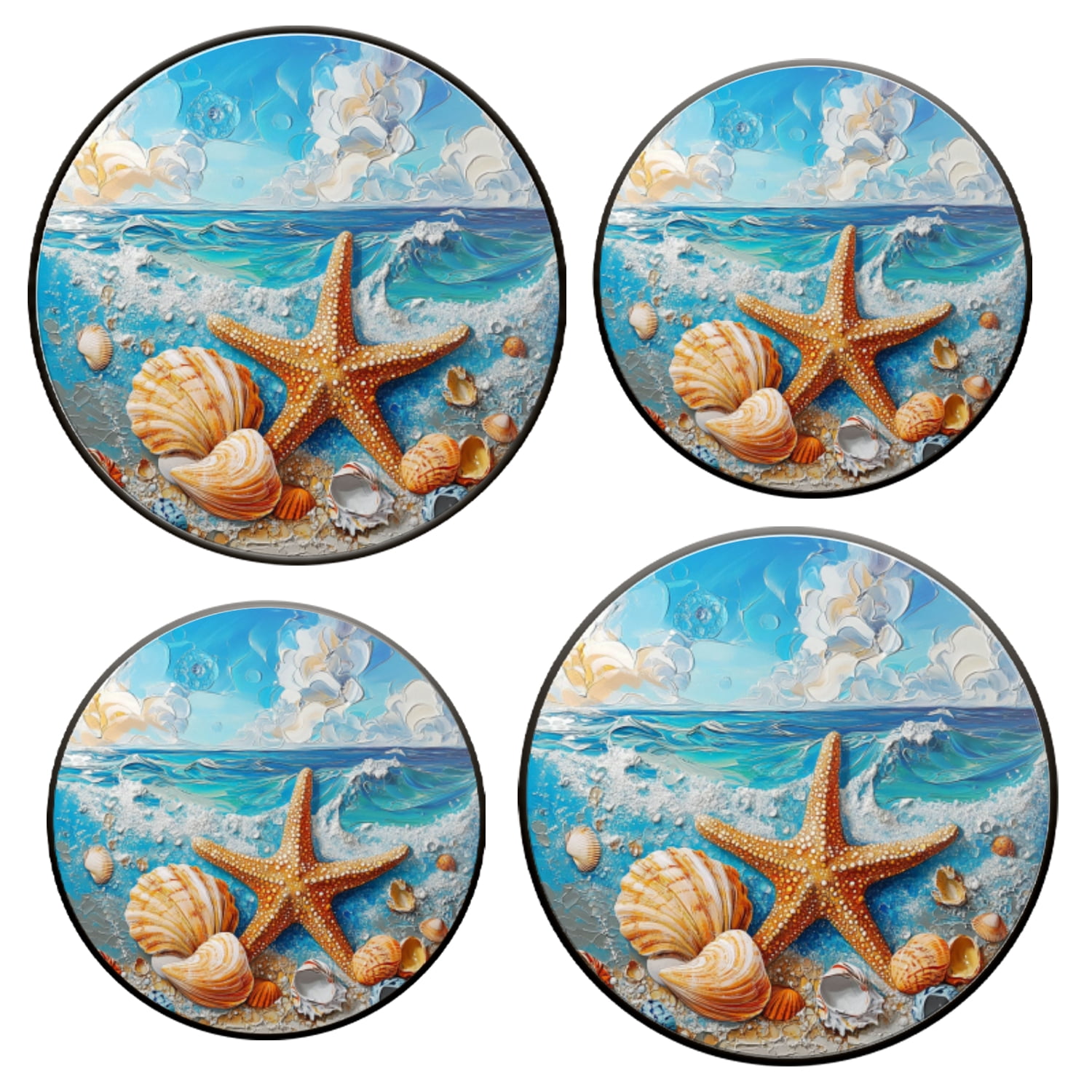 Burner Covers for Electric Stove Set of 4 for Range Accessories ...