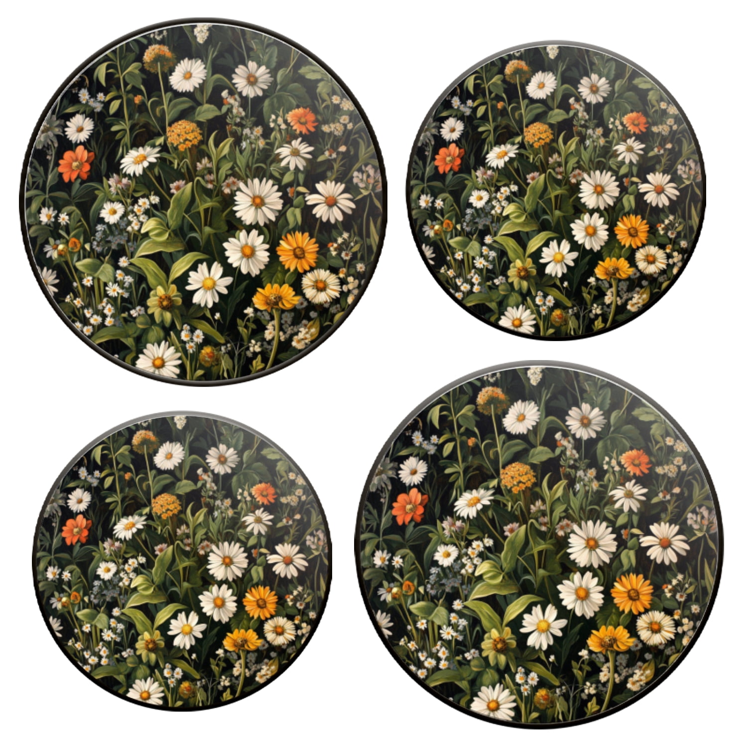 Burner Covers for Electric Stove Set of 4 for Range Accessories ...