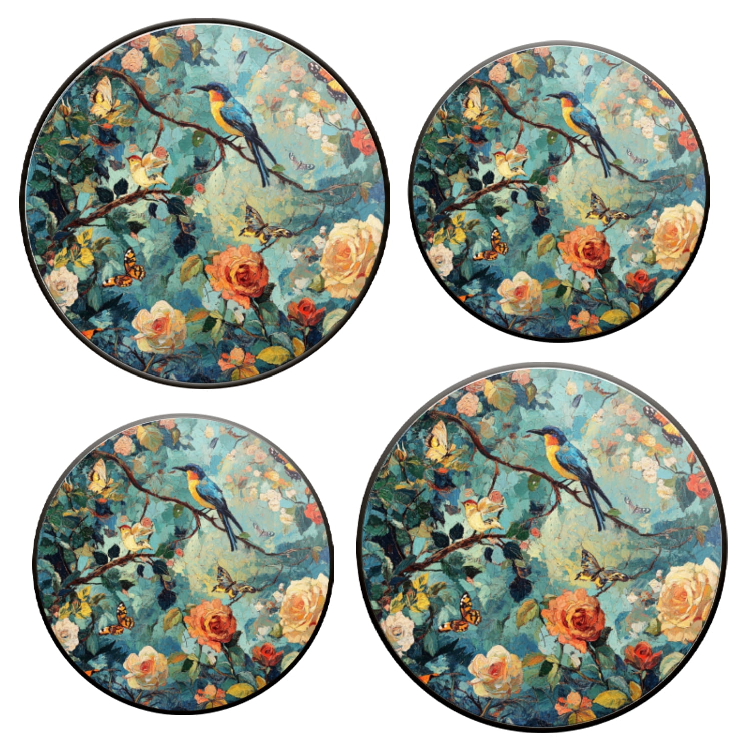 Burner Covers for Electric Stove Set of 4 for Range Accessories ...