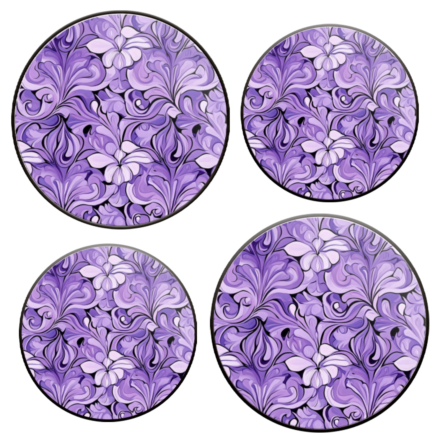Burner Covers for Electric Stove Set of 4 for Range Accessories, Dense ...