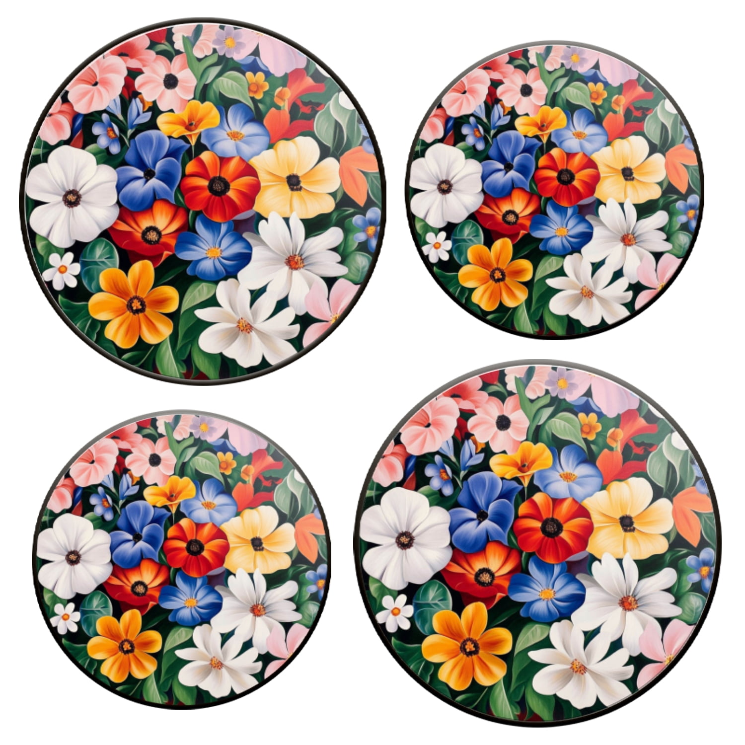 Burner Covers for Electric Stove Set of 4 for Range Accessories ...