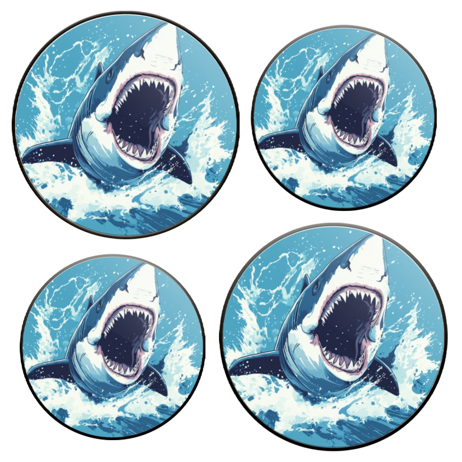 Burner Covers for Electric Stove Set of 4 for Range Accessories, High ...