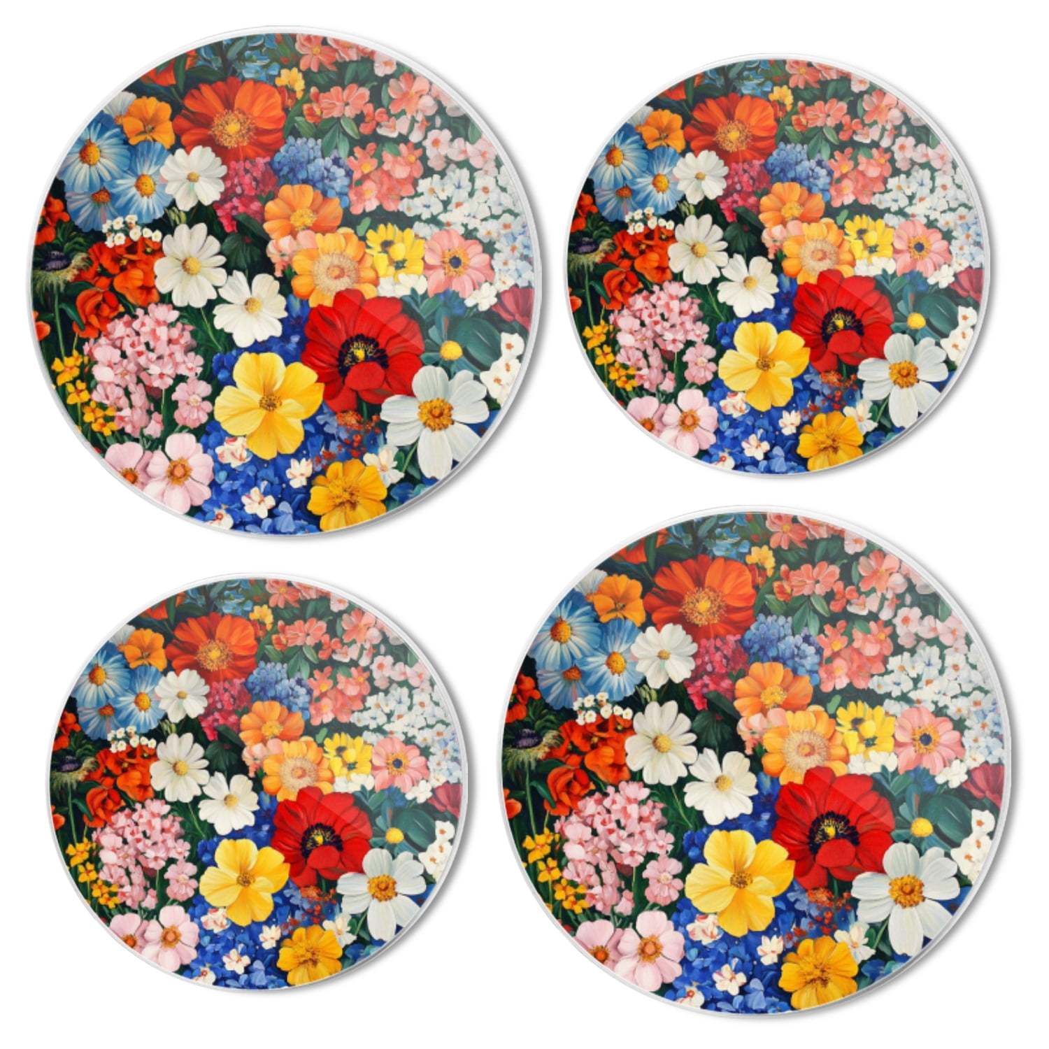 Burner Covers for Electric Stove Set of 4 for Range Accessories, Many ...