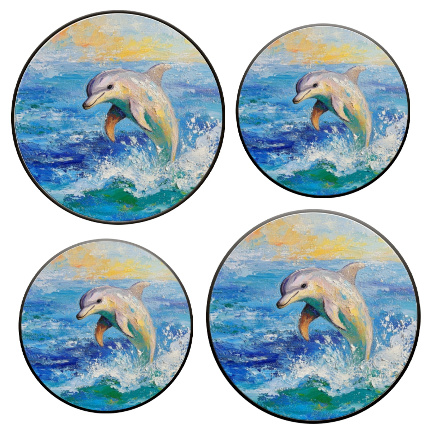 Burner Covers for Electric Stove Set of 4 for Range Accessories, Oil ...