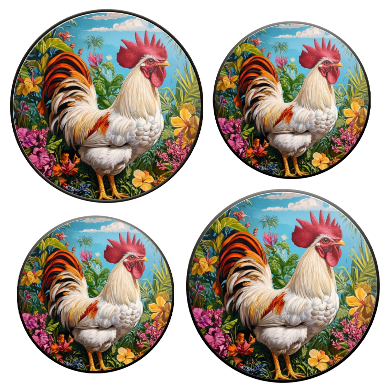 Burner Covers for Electric Stove Set of 4 for Range Accessories ...