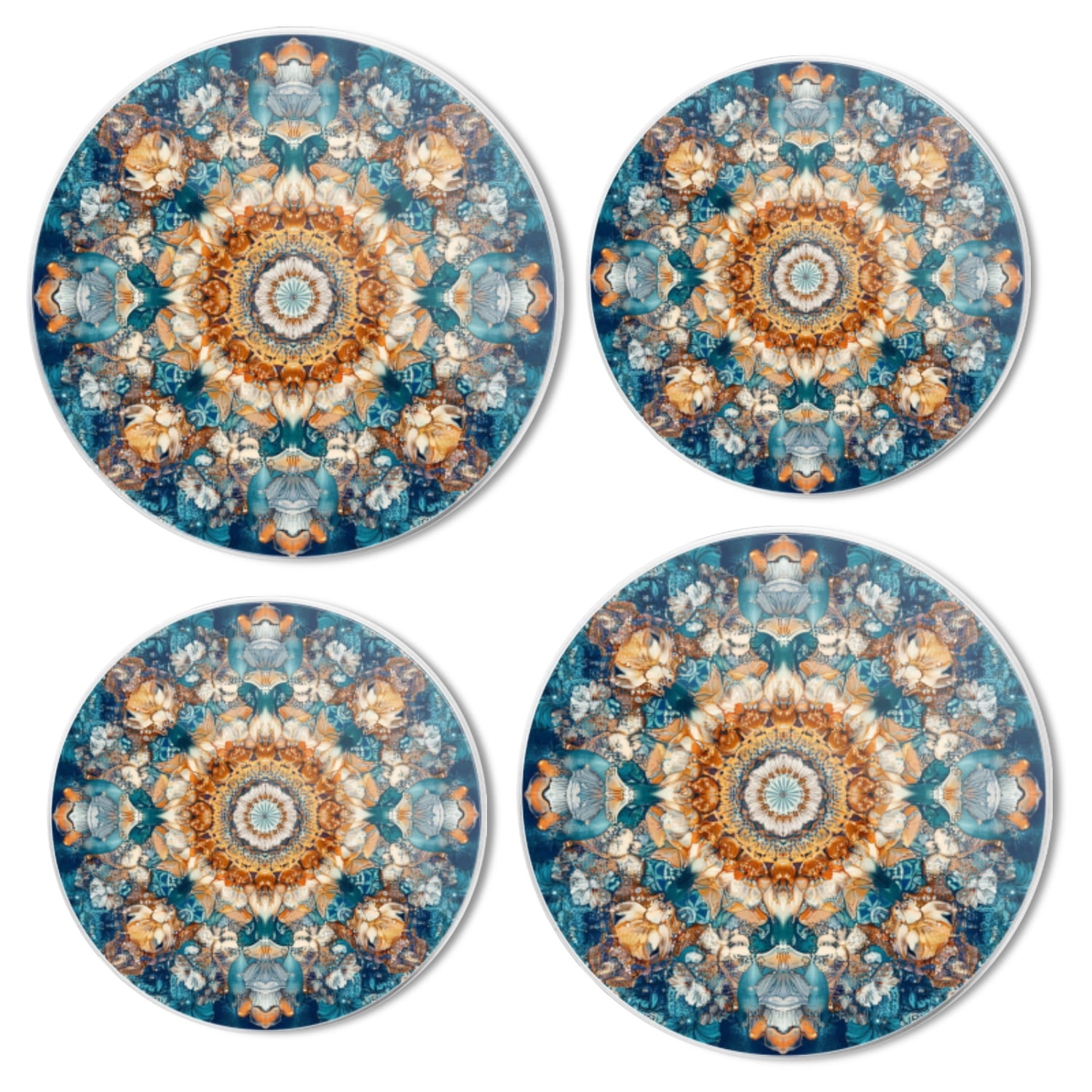 Burner Covers for Electric Stove Set of 4 for Range Accessories, Round ...