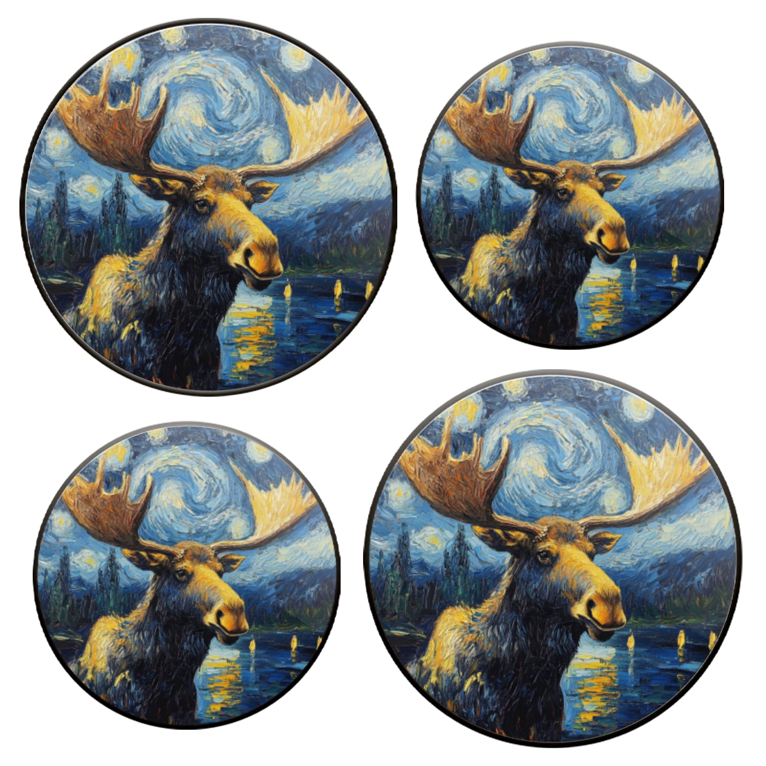 Burner Covers for Electric Stove Set of 4 for Range Accessories ...