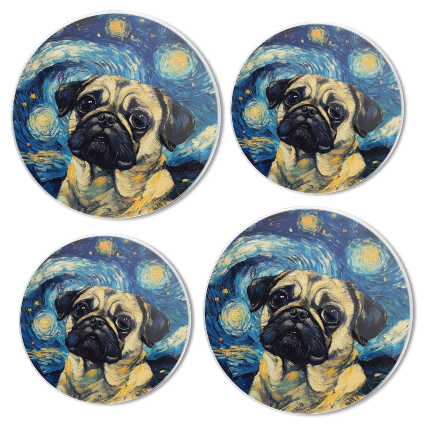 Burner Covers for Electric Stove Set of 4 for Range Accessories, Van ...