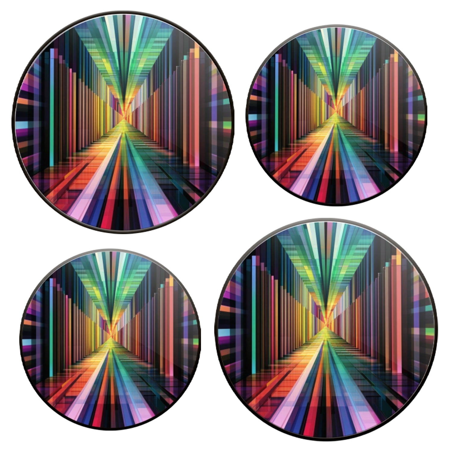 Burner Covers for Electric Stove Set of 4 for Range Accessories, Color ...