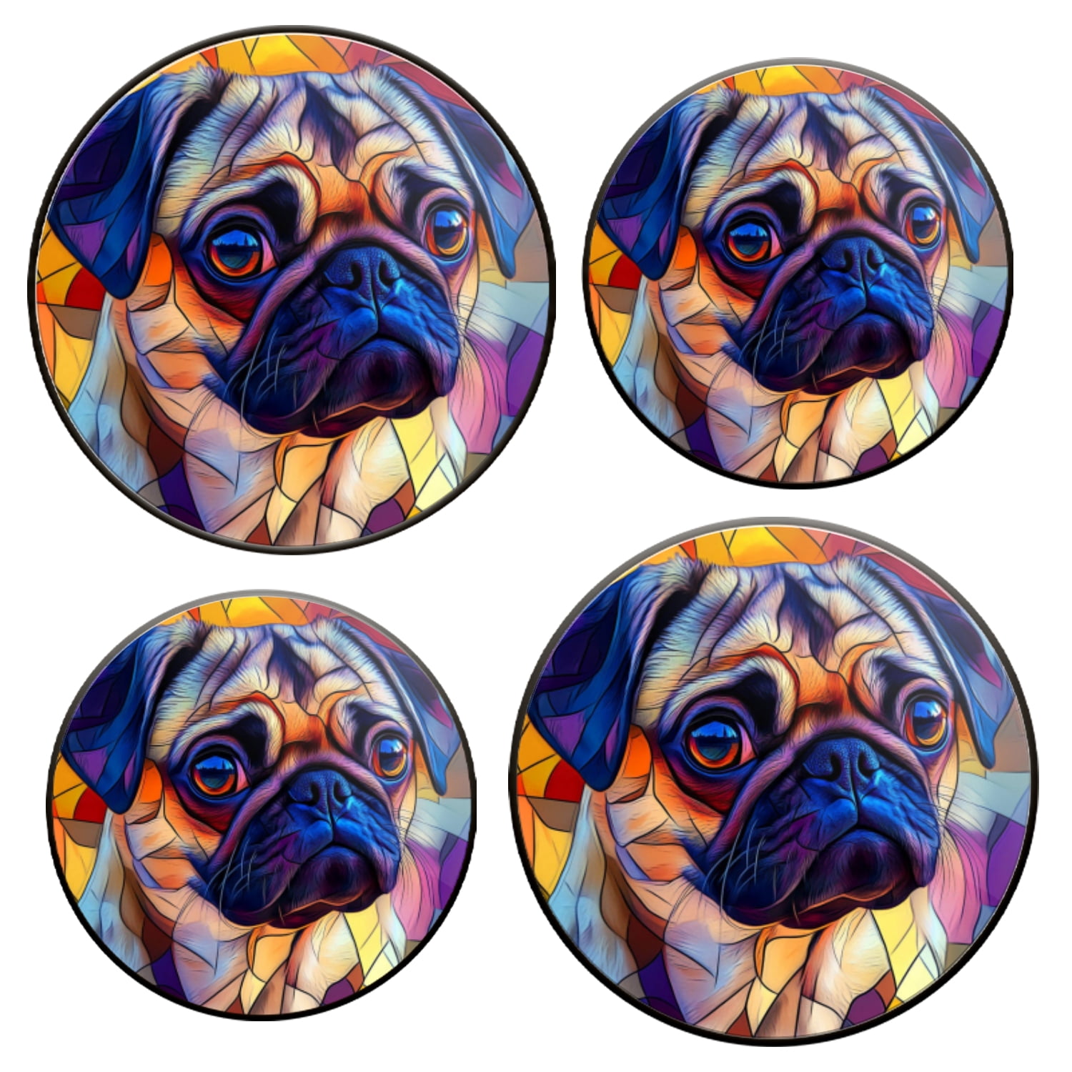 Burner Covers for Electric Stove Set of 4 for Range Accessories, Color ...