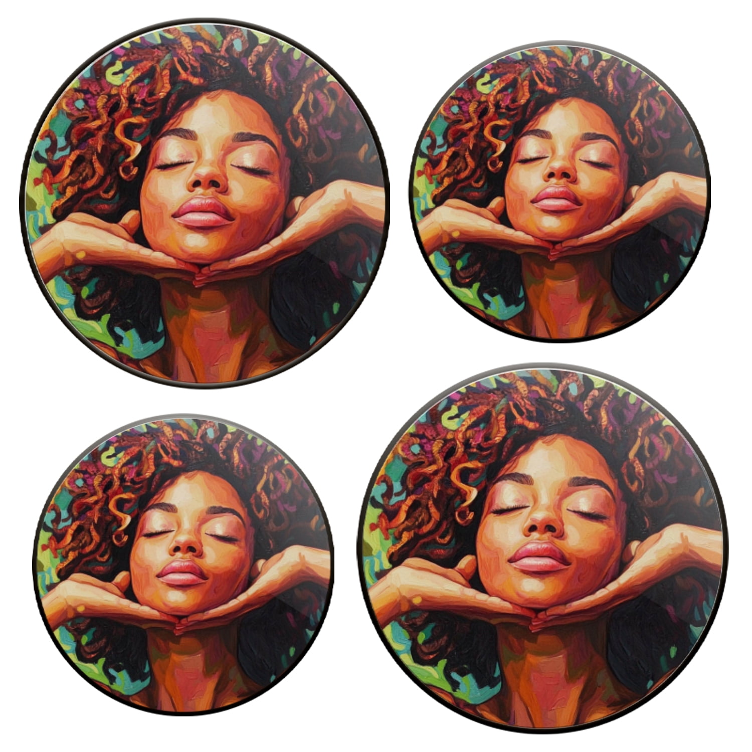 Burner Covers for Electric Stove Set of 4 for Range Accessories ...