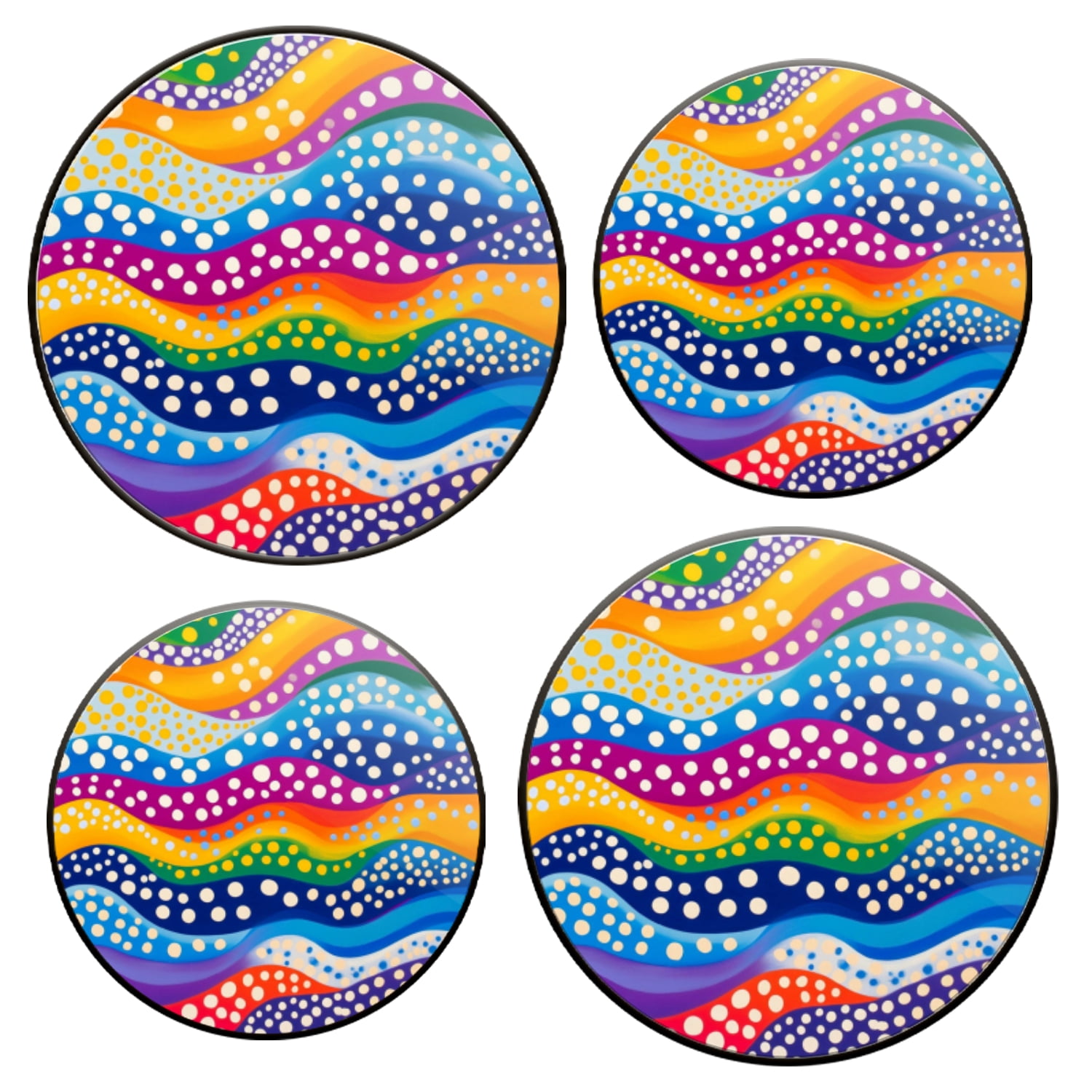 Burner Covers for Electric Stove Set of 4 for Range Accessories ...