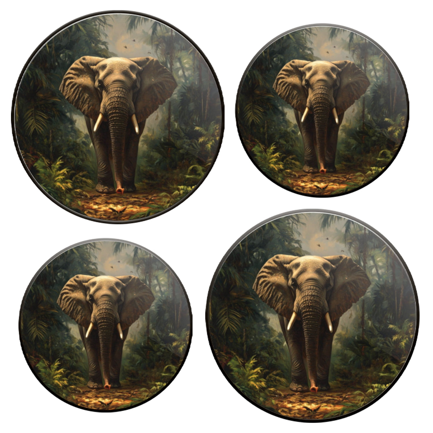 Burner Covers for Electric Stove Set of 4 for Range Accessories ...