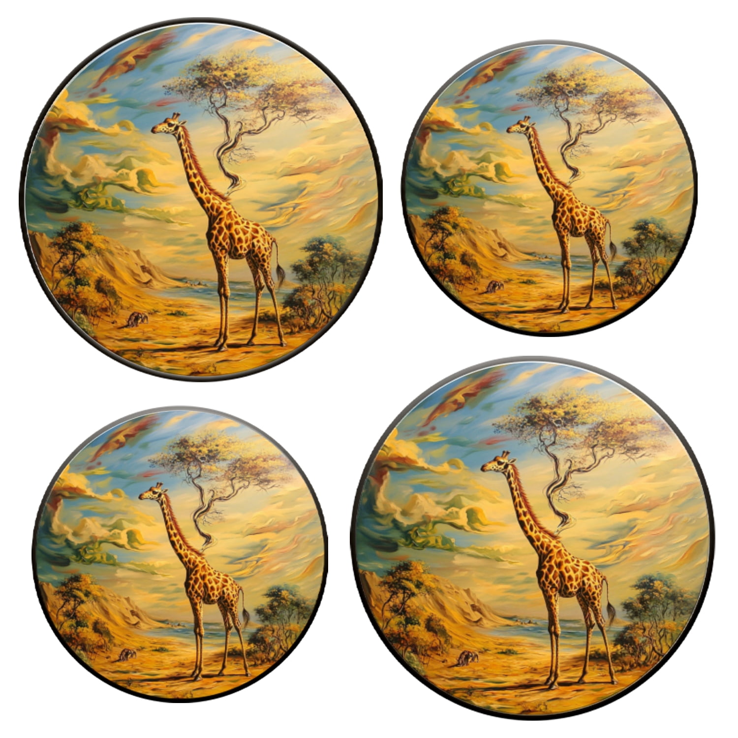 Burner Covers for Electric Stove Set of 4 for Range Accessories ...