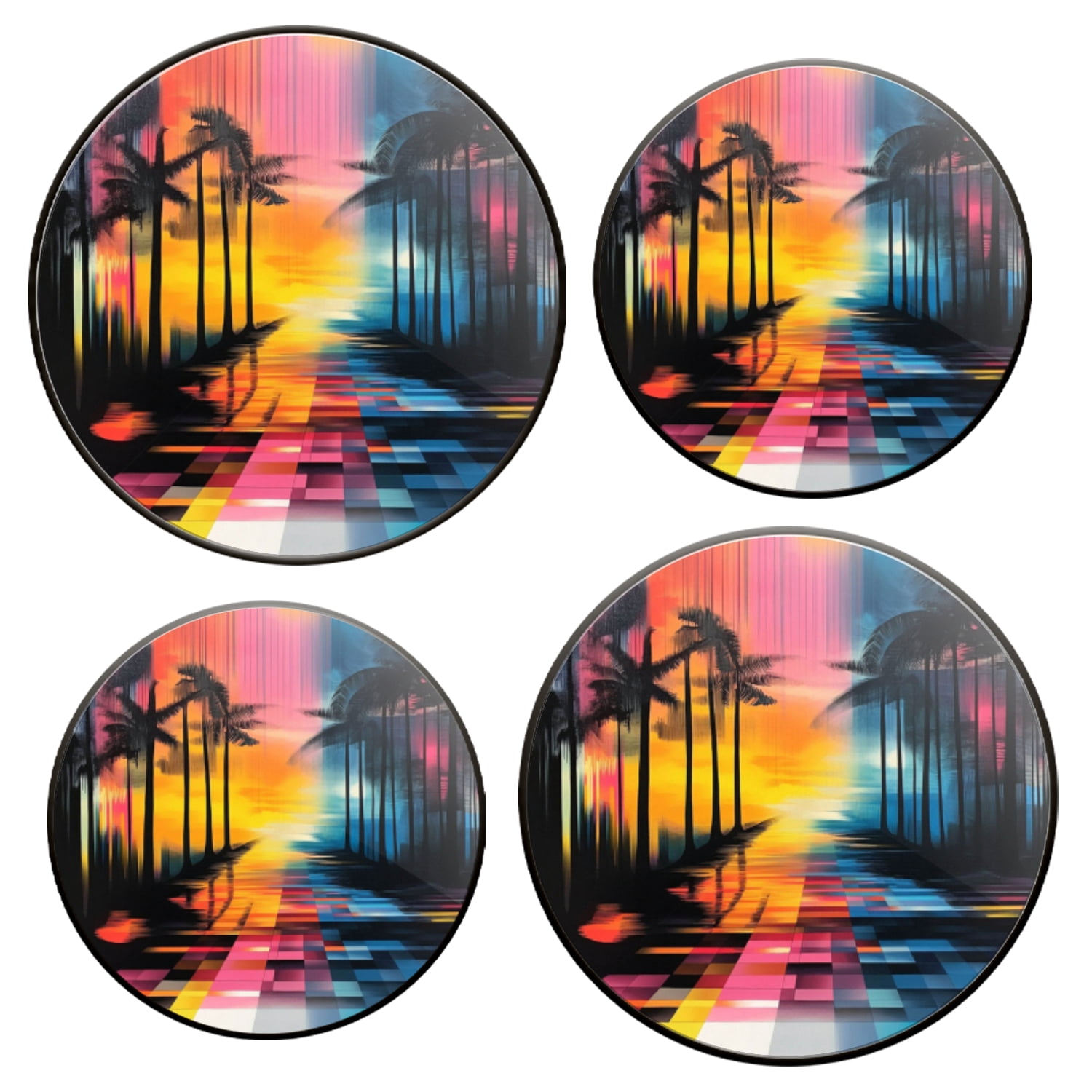 Burner Covers for Electric Stove Set of 4 for Range Accessories ...