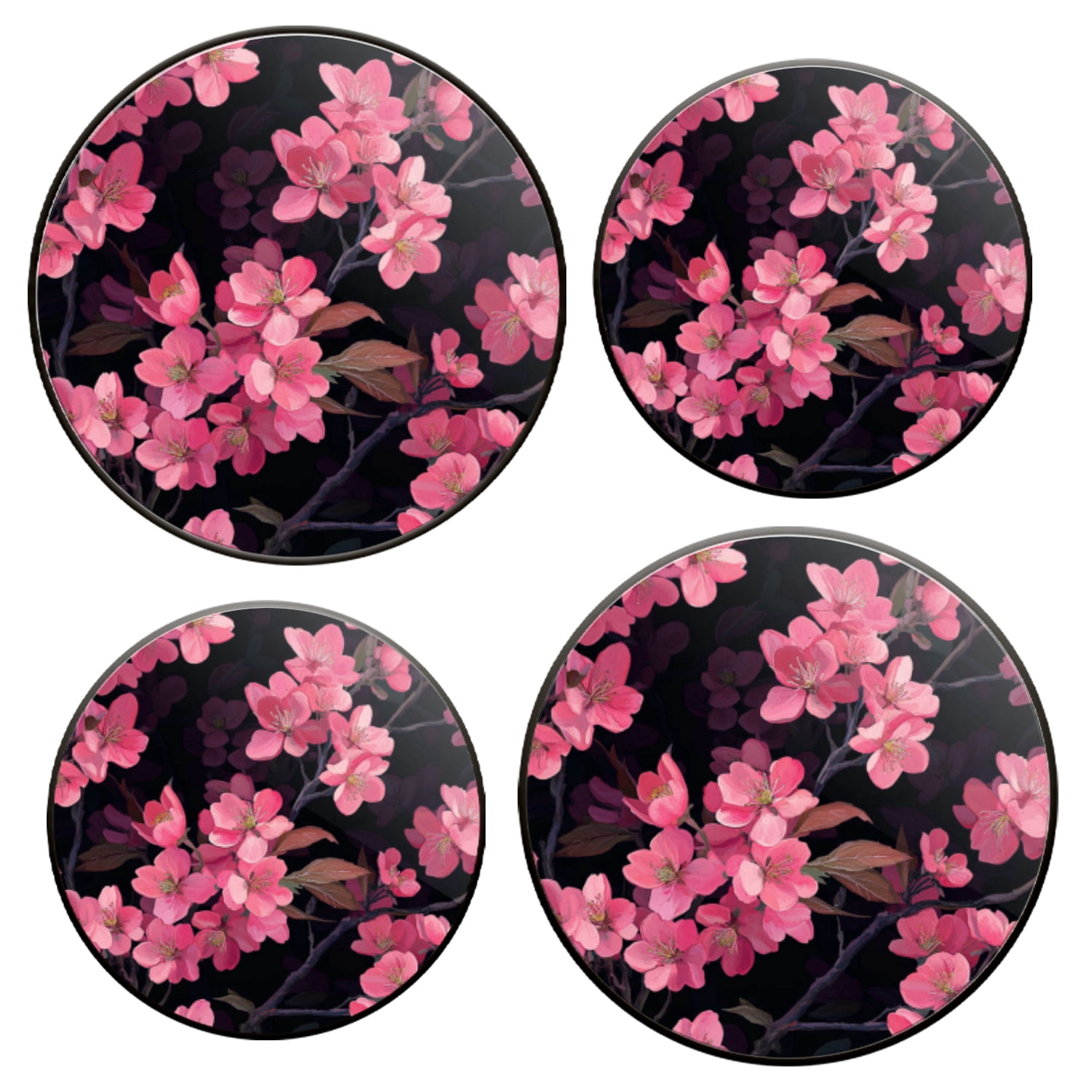 Burner Covers for Electric Stove Set of 4 for Range Accessories, Vivid ...
