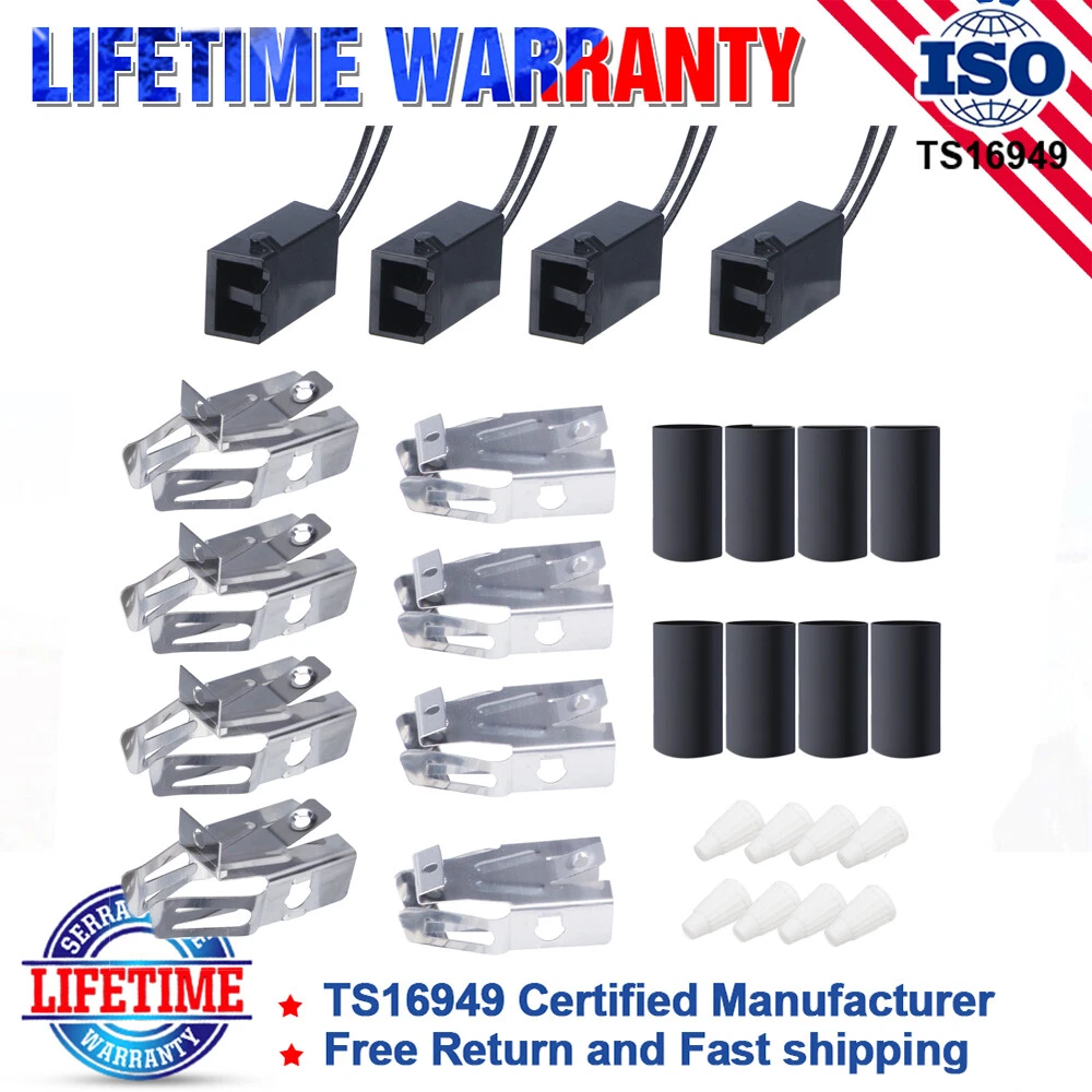 Burner Element Receptacle Kit For Whirlpool Kenmore Range Electric ...