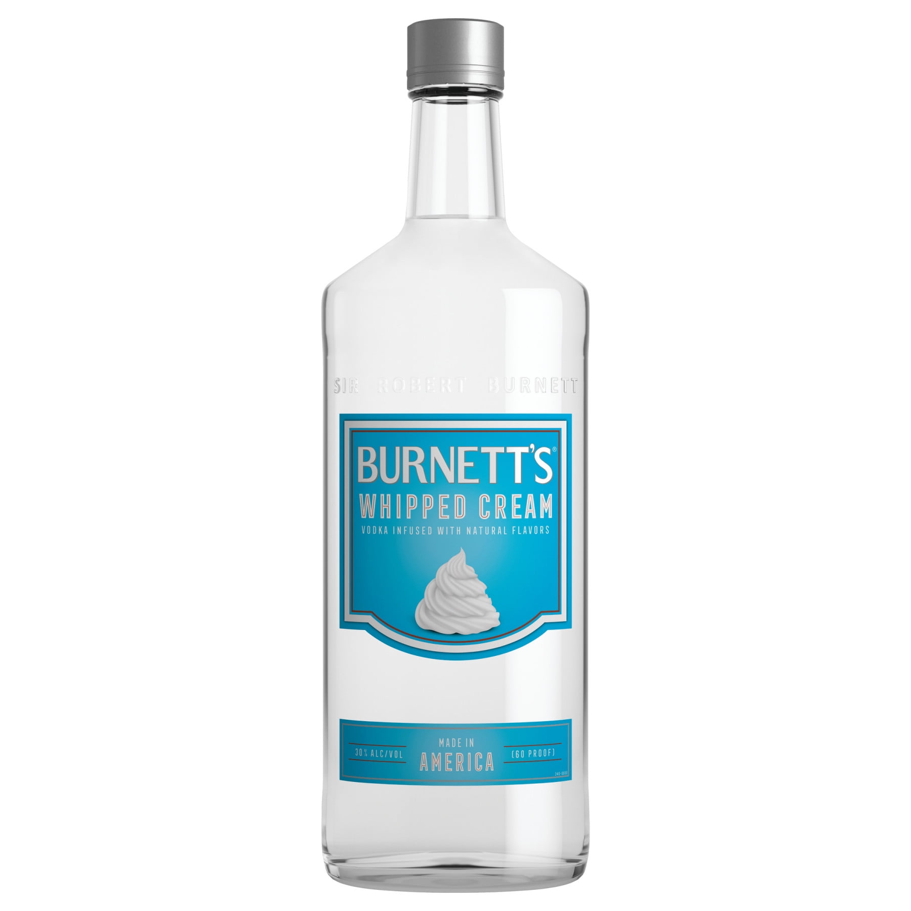 Burnett's Whipped Cream Flavored Vodka, 750 ml Bottle, 30% ABV ...