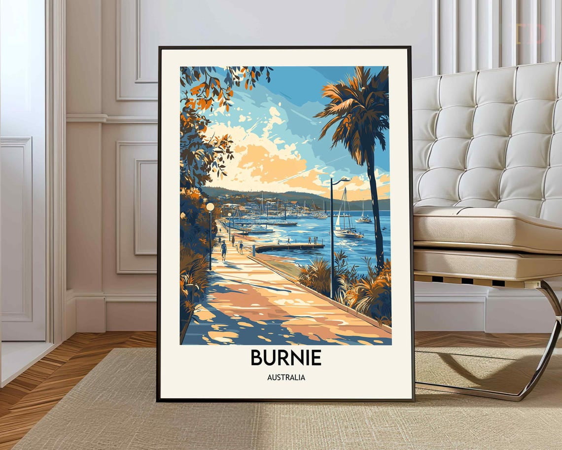 Burnie Poster, Burnieburnie Print, Burnie Photo, Burnie Poster Print ...