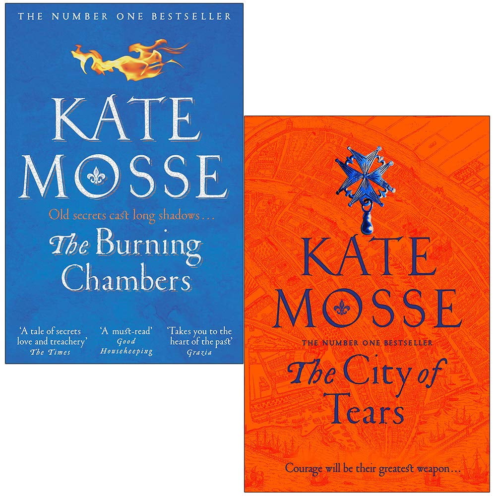 Burning Chambers Series 2 Books Collection Set By Kate Mosse (The Burning Chambers, The City of ...