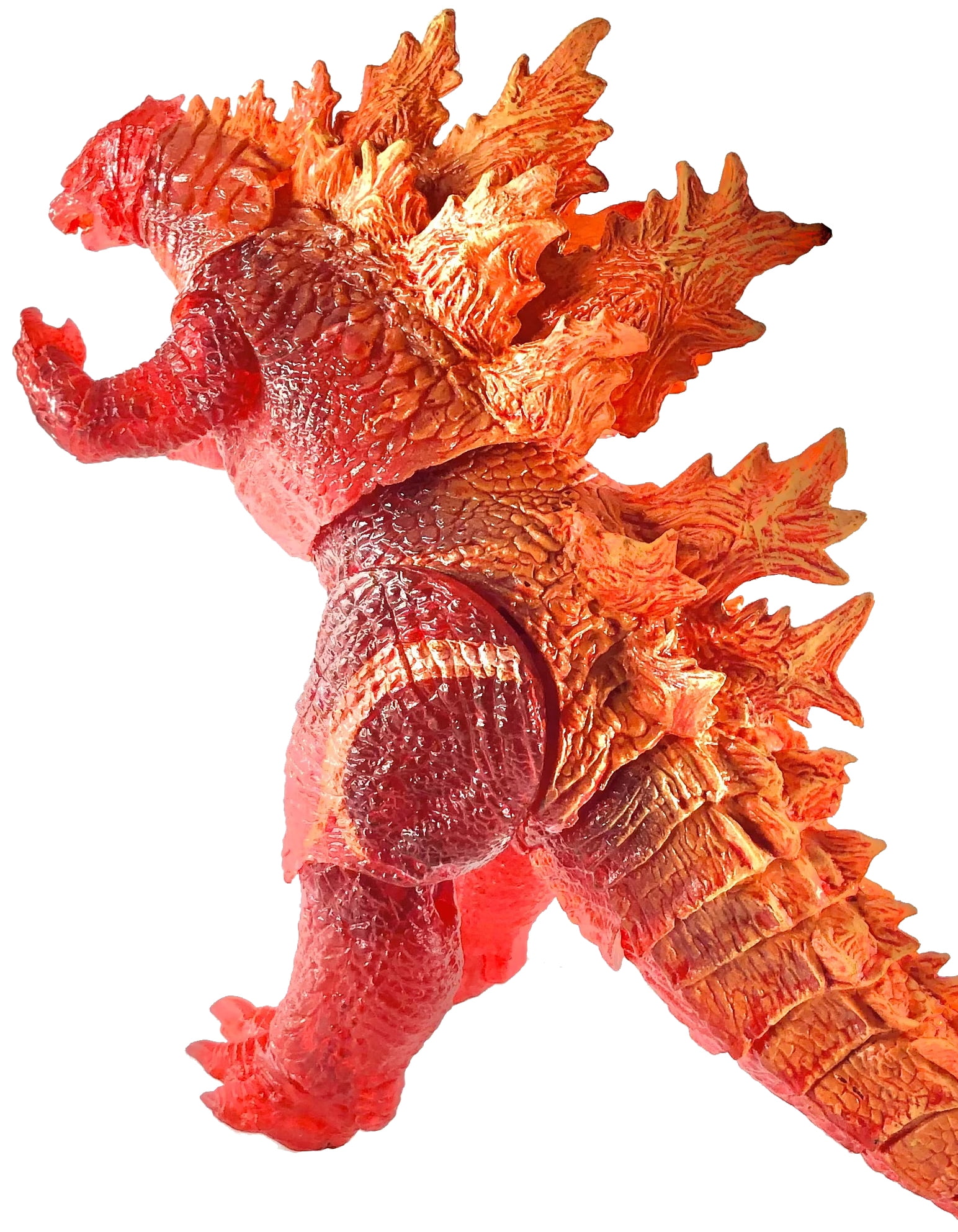 Burning Godzilla Movie Series King of Monsters Large Fire Toy Action ...