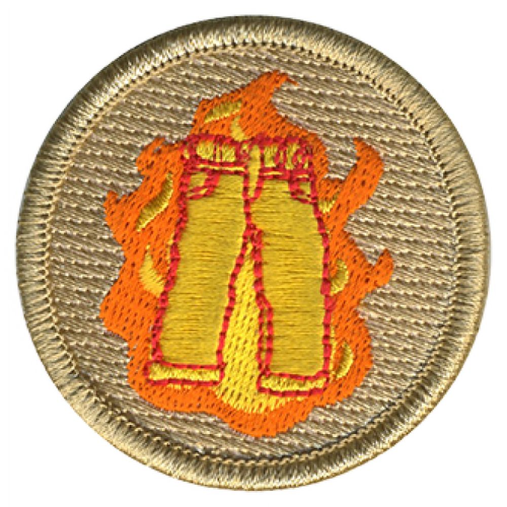 Burning Pants Scout Patrol Patch (Sew-on) - ClassB - Walmart.com