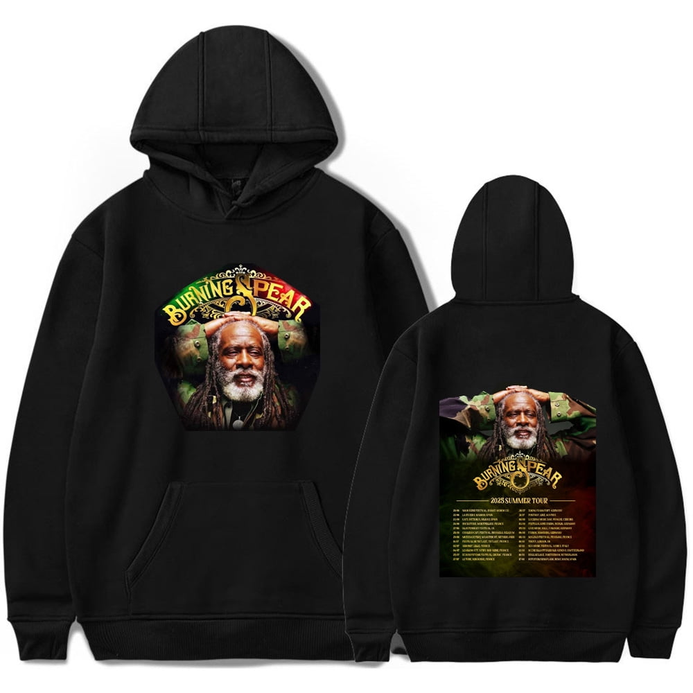 Burning Spear Hoodies Merch 2025 Unisex Casual Long Sleeve Fashion ...