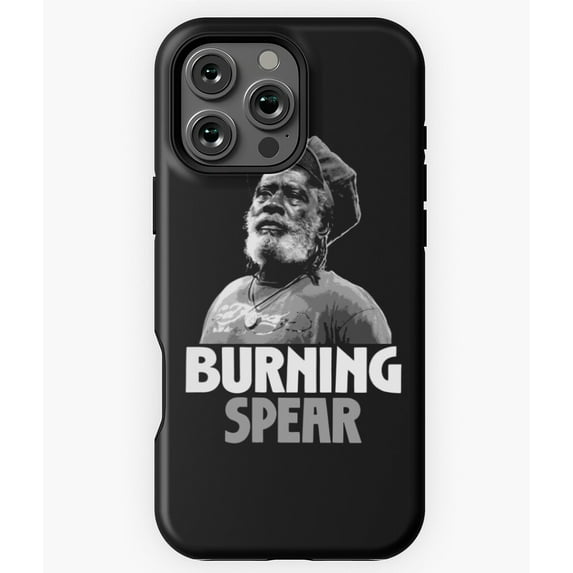 Burning Spear Reggae Music Phone Case for iPhone 16 15 14 13 12 11 Pro ...