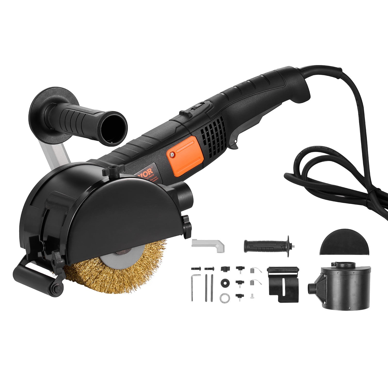 Burnishing Polishing Machine 1300W 6-Speed Electric Metal Polisher ...