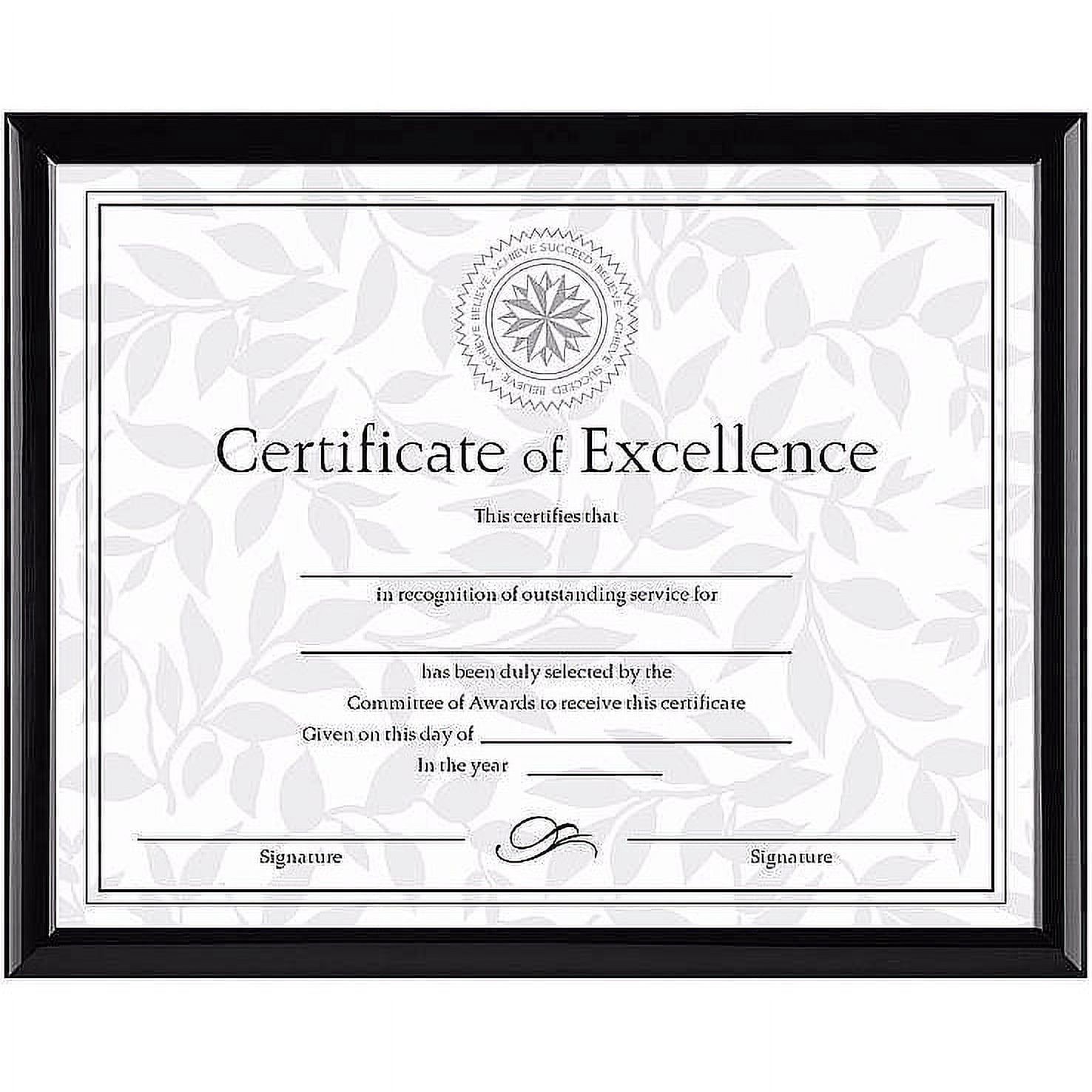Burns Grp. Valued Price Certificate Frames - Walmart.com
