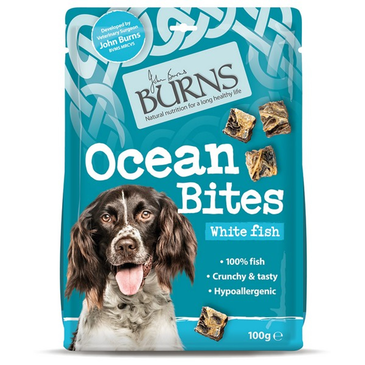 Burns Ocean Bites 100g Dog Treats Case of 10 - Walmart.com