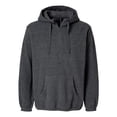 Burnside 3600 Polar Fleece Quarter-Zip Hooded Pullover (2 PACK ...
