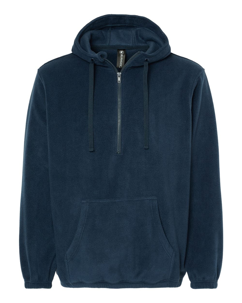 Burnside 3600 Polar Fleece Quarter-Zip Hooded Pullover (2 PACK ...