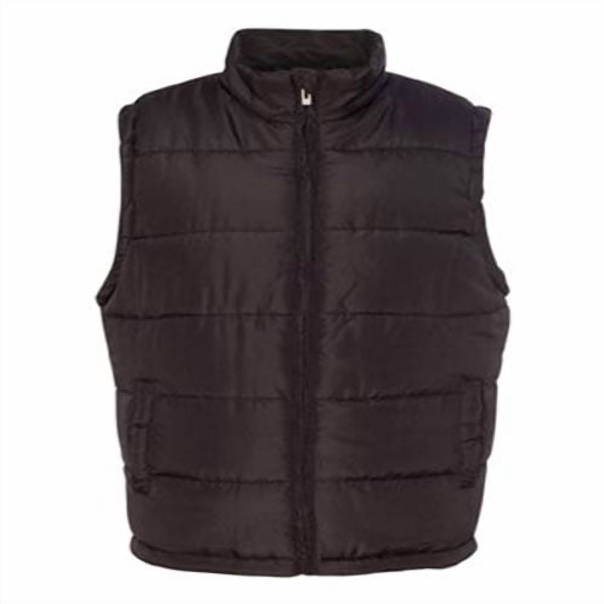 Burnside 8700B-Black-2X Mens Puffer Vest Black - 2XL - Walmart Business ...