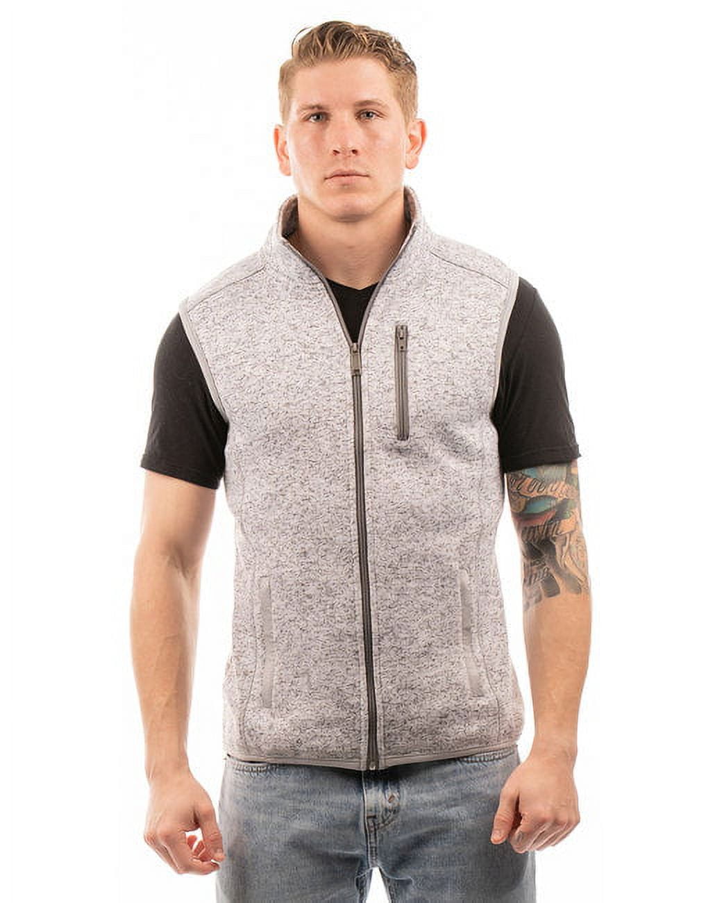 Burnside B3910 Men's Sweater Knit Vest - Walmart.com