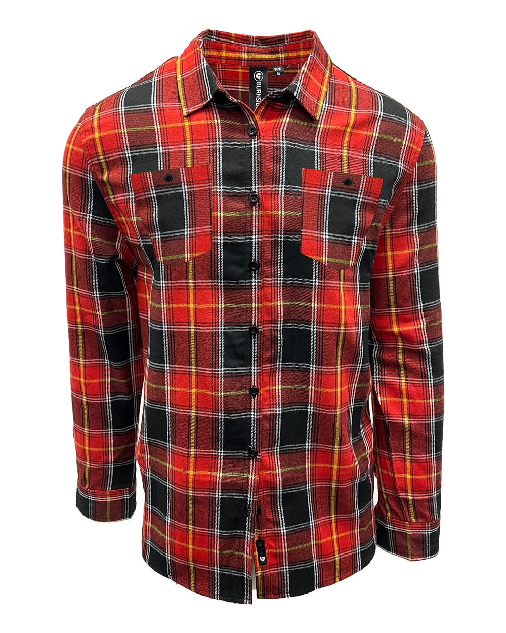 Burnside B8220 Men's Perfect Flannel Work Shirt - Walmart Business Supplies