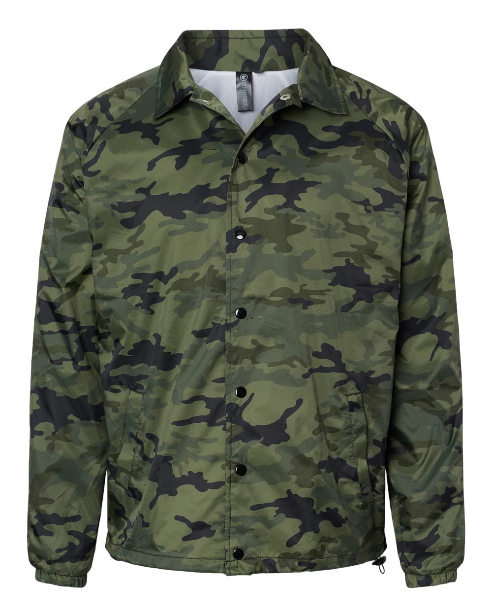 Burnside Mens Mentor Coaches Jacket, 2XL, Green Camo - Walmart.com