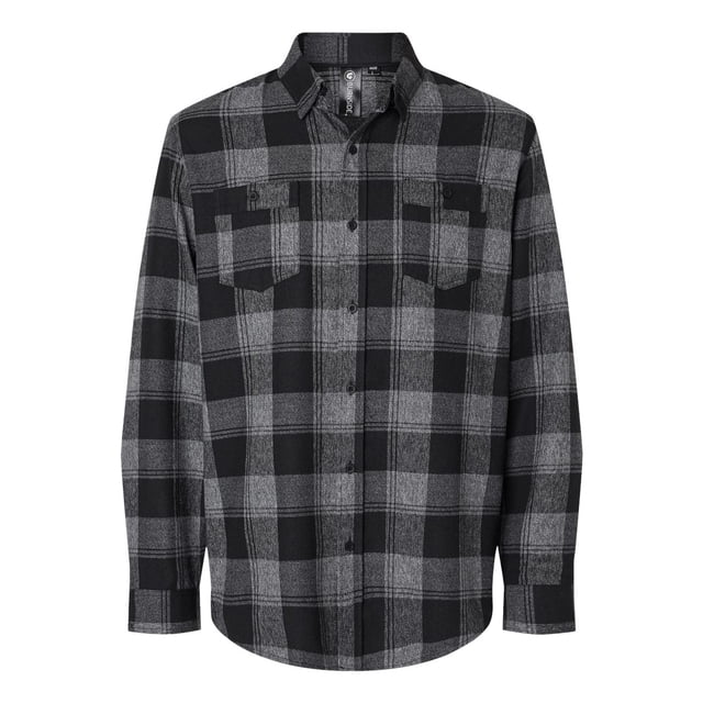 Burnside Mens Perfect Flannel Work Shirt - Walmart Business Supplies